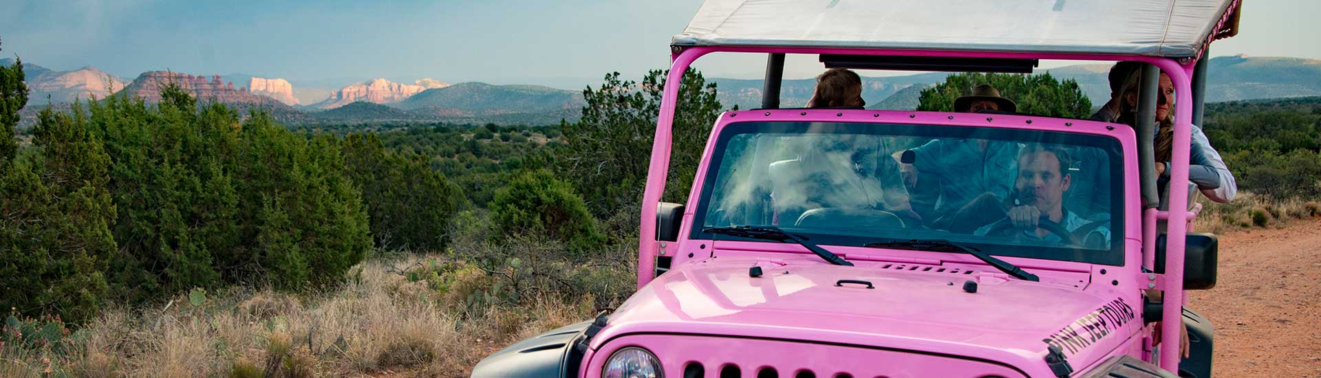 Sedona Jeep Tours - Red Rock Range | Pink® Jeep® Tours